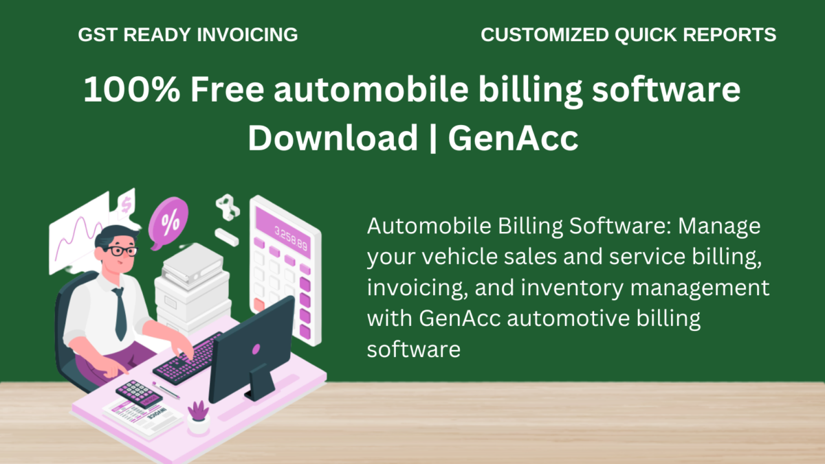 Gold Jewellery Billing Software With GST Free Download | GenAcc