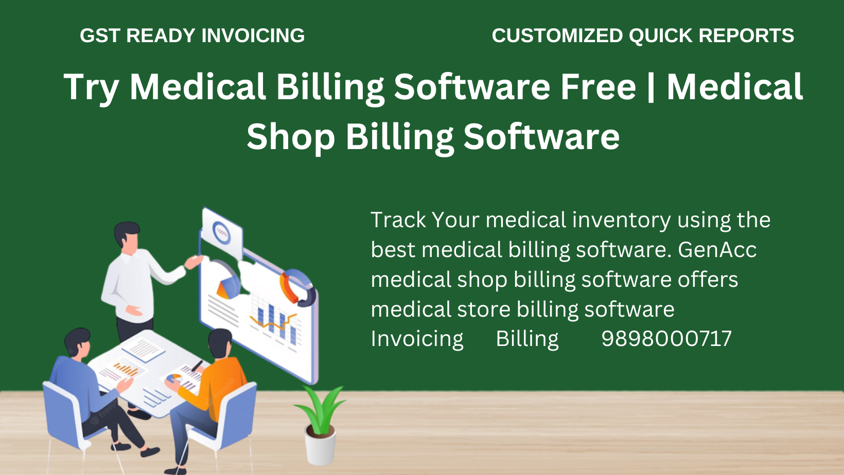 Try Medical Billing Software Free | Medical Shop Billing Software